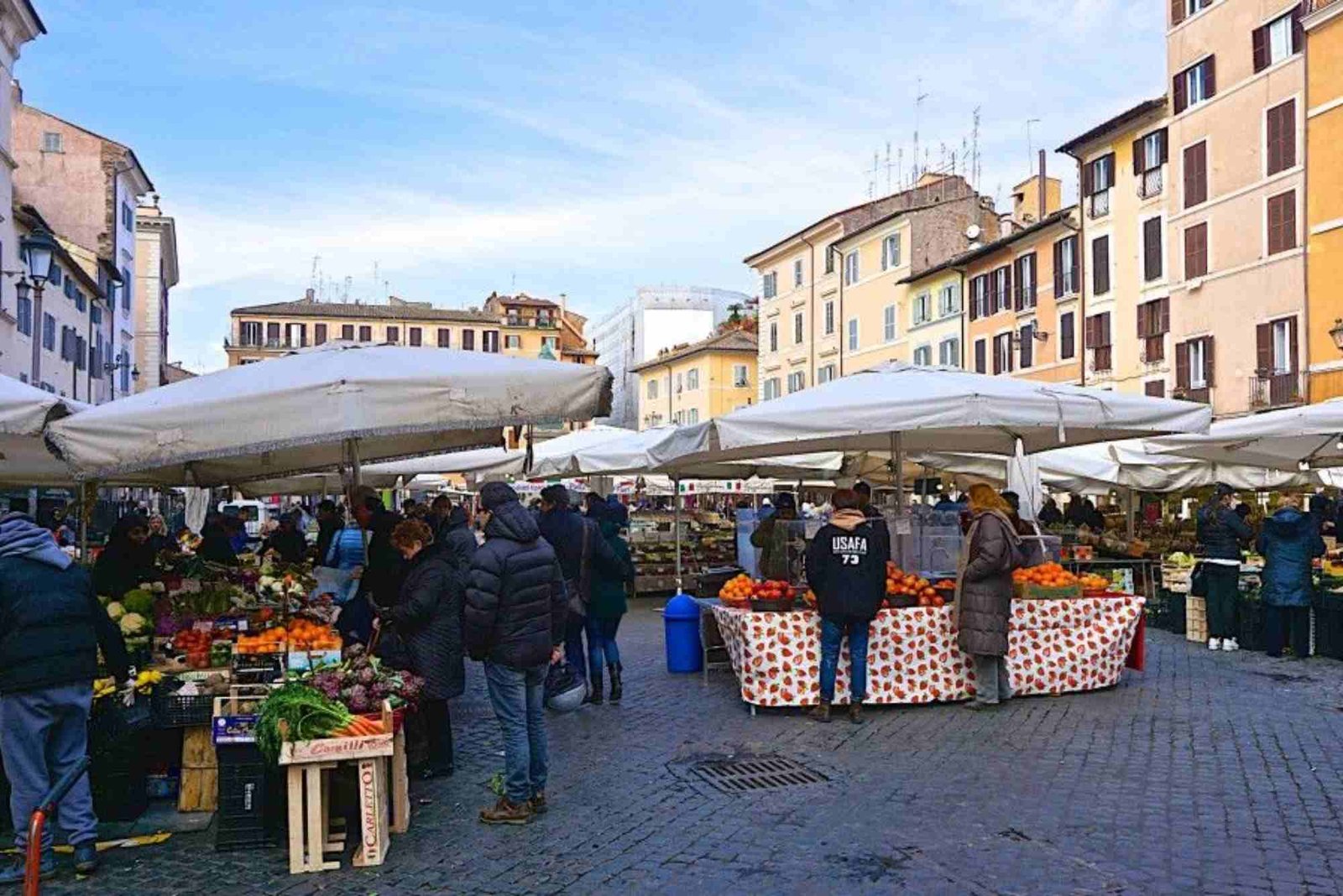 Italy Rome: Campo de’ Fiori & Testaccio Markets